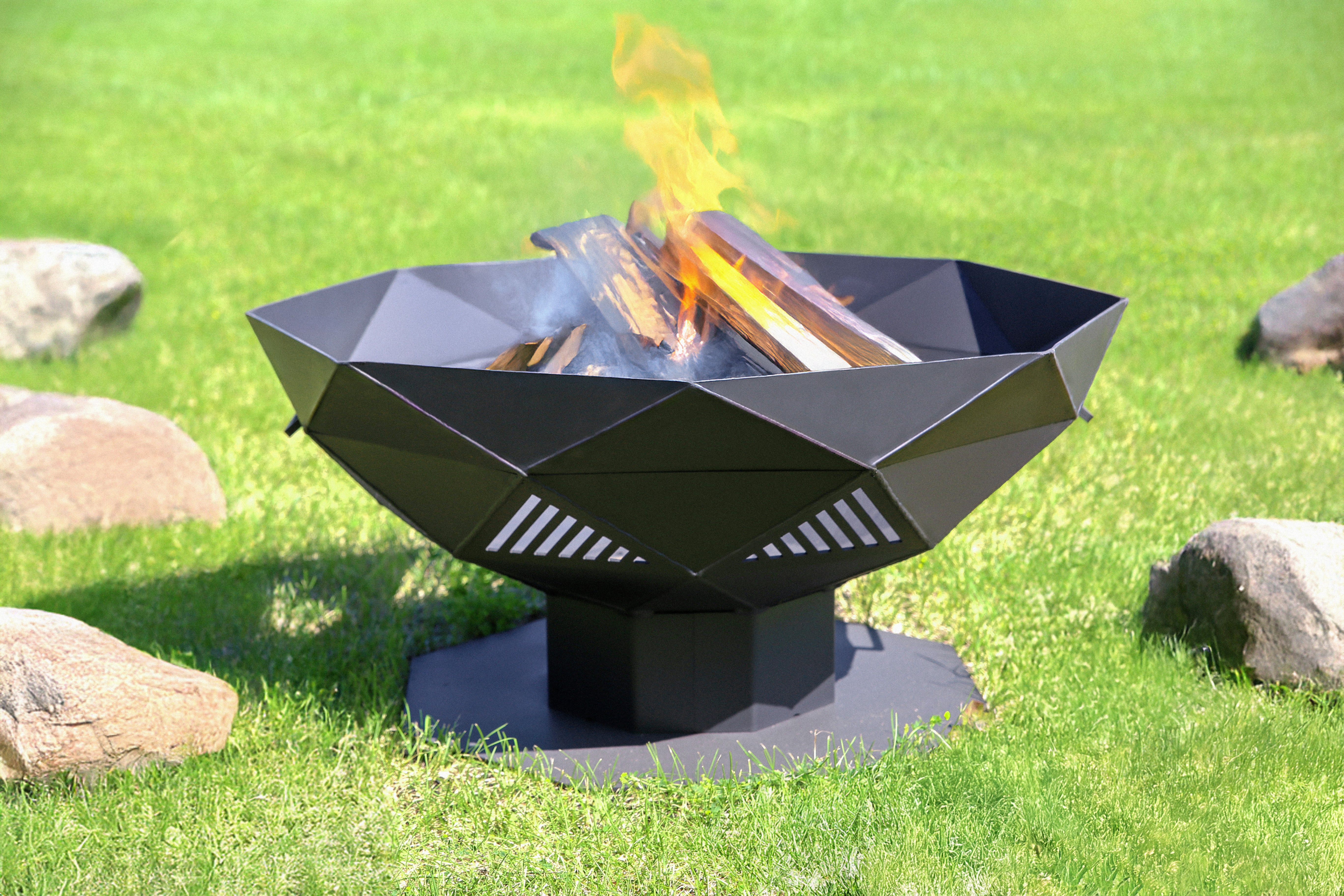 Nordic Glow Fire Pit (GeoMetric) – MyFirePit